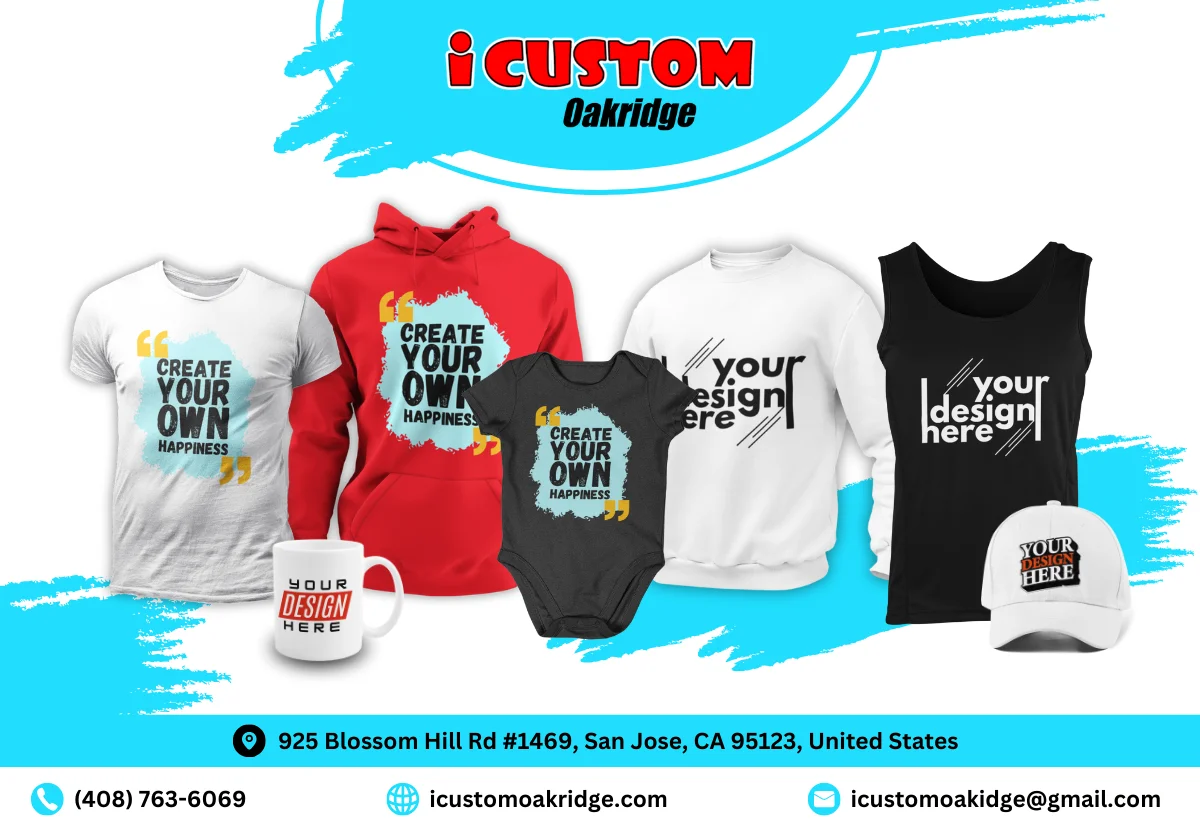 Custom Printing at Oakridge Mall, San Jose | iCustom